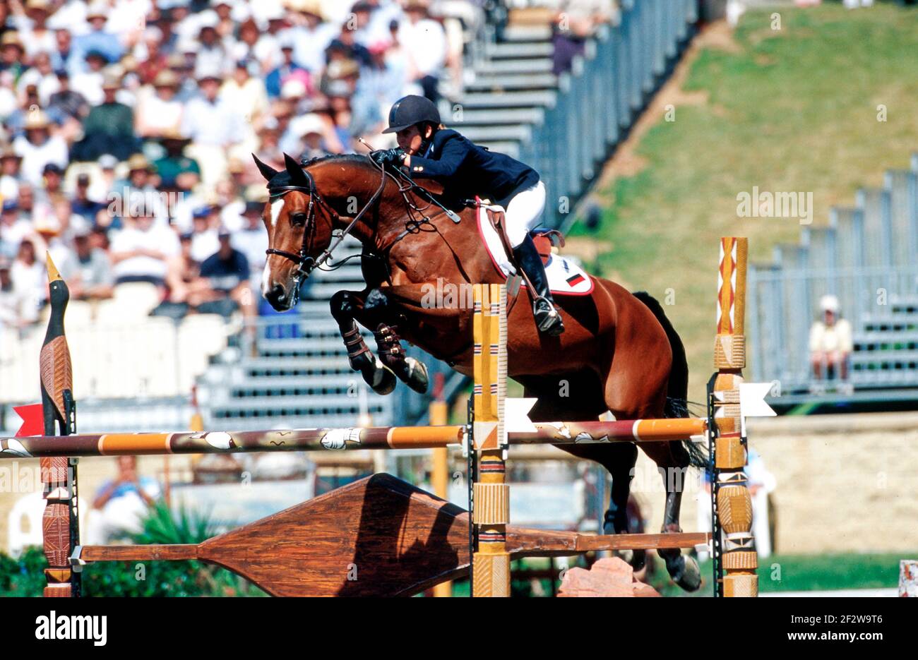 Olympic Games, Sydney 2000, Samantha McIntosh (BUL) riding Royal ...