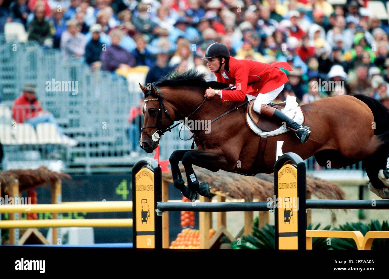 Olympic Games, Sydney 2000, Thomas Velin (DEN) riding Carnute Stock ...