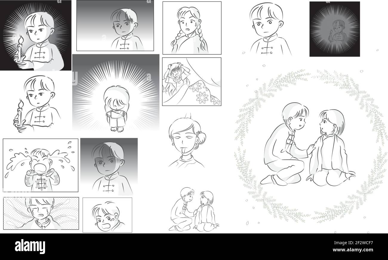 People say happy Stock Vector Images - Alamy