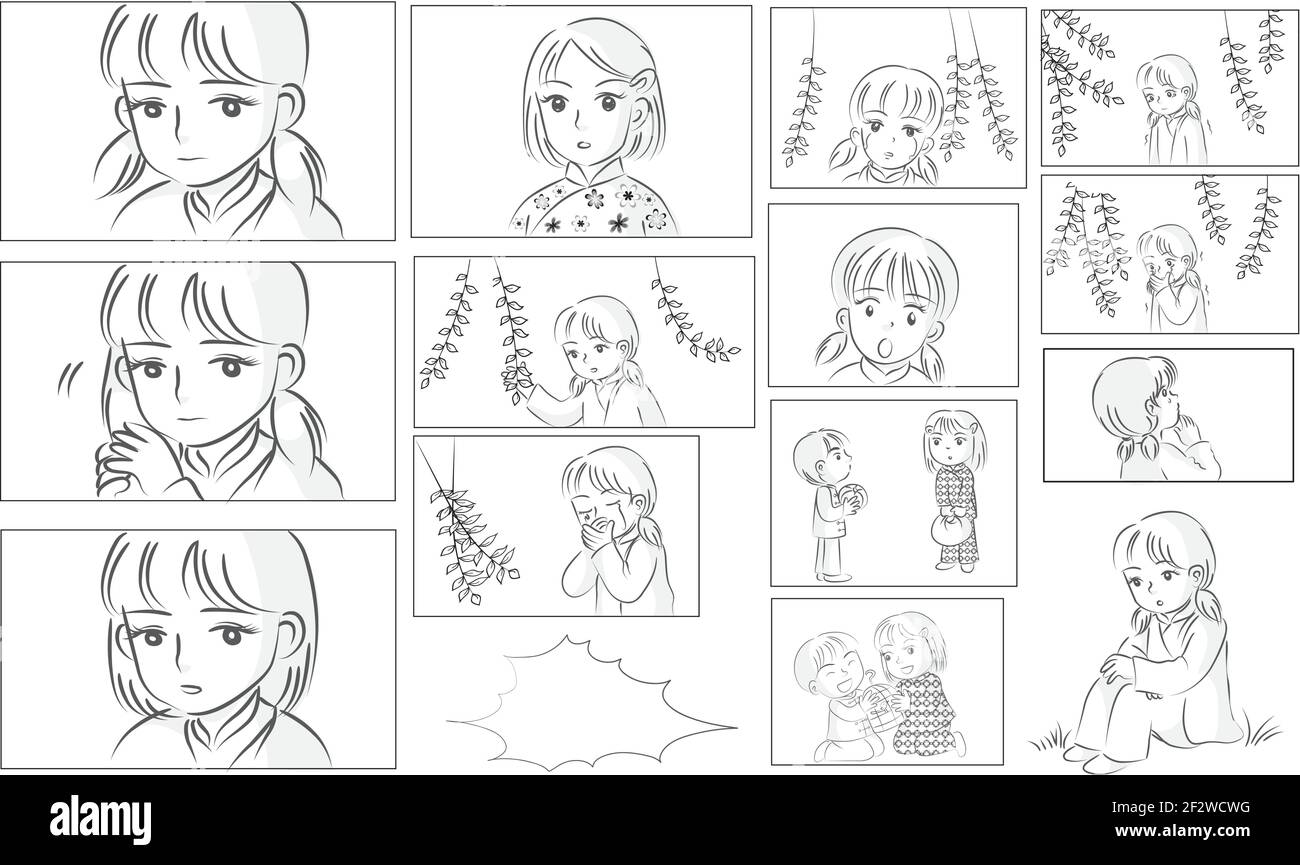 People say happy Stock Vector Images - Alamy