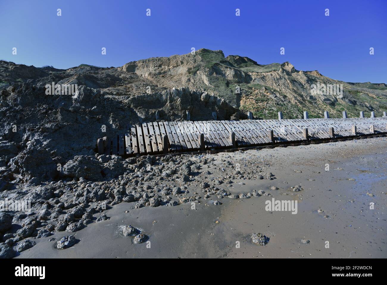 Wooden revetments hi-res stock photography and images - Alamy