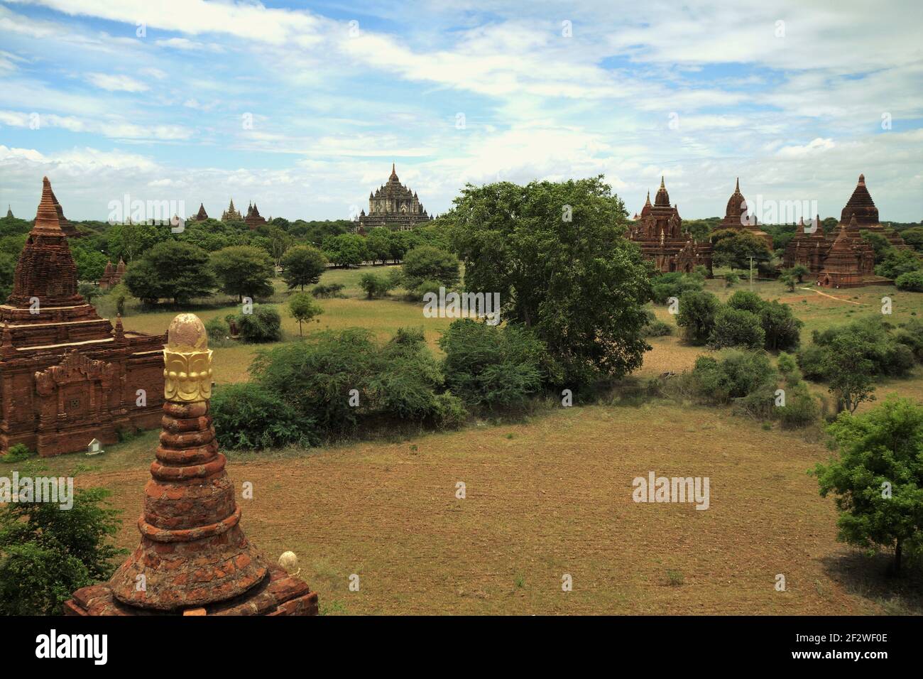 Landscape of the ancient city of Bagan Stock Photo - Alamy