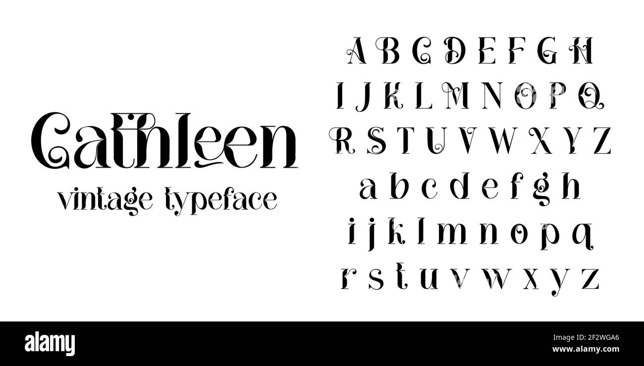 Vintage Decorative Fonts