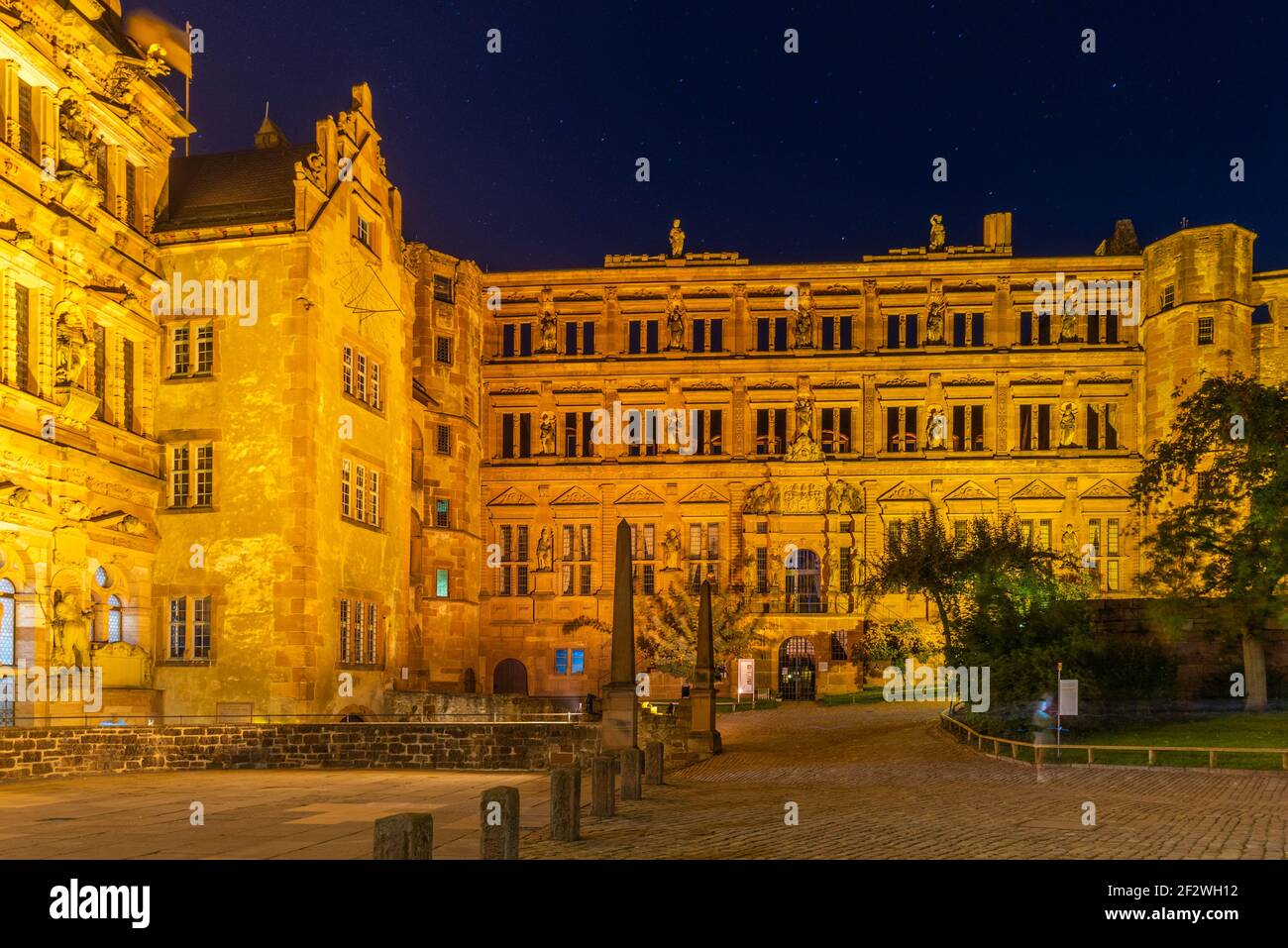 Heidelberg germany night view hi-res stock photography and images - Alamy