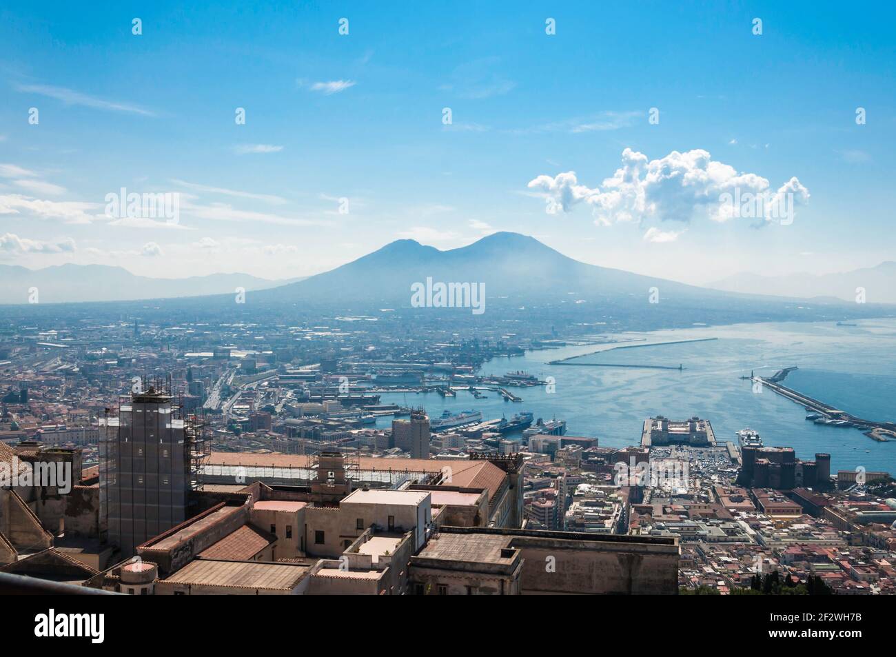Mount vesuvius aerial hi-res stock photography and images - Alamy
