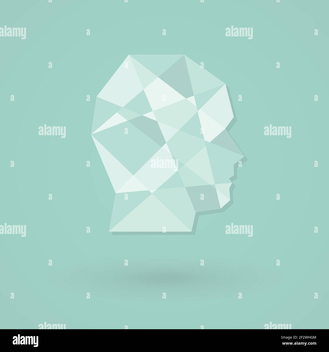 Polygon man Stock Vector Images - Alamy