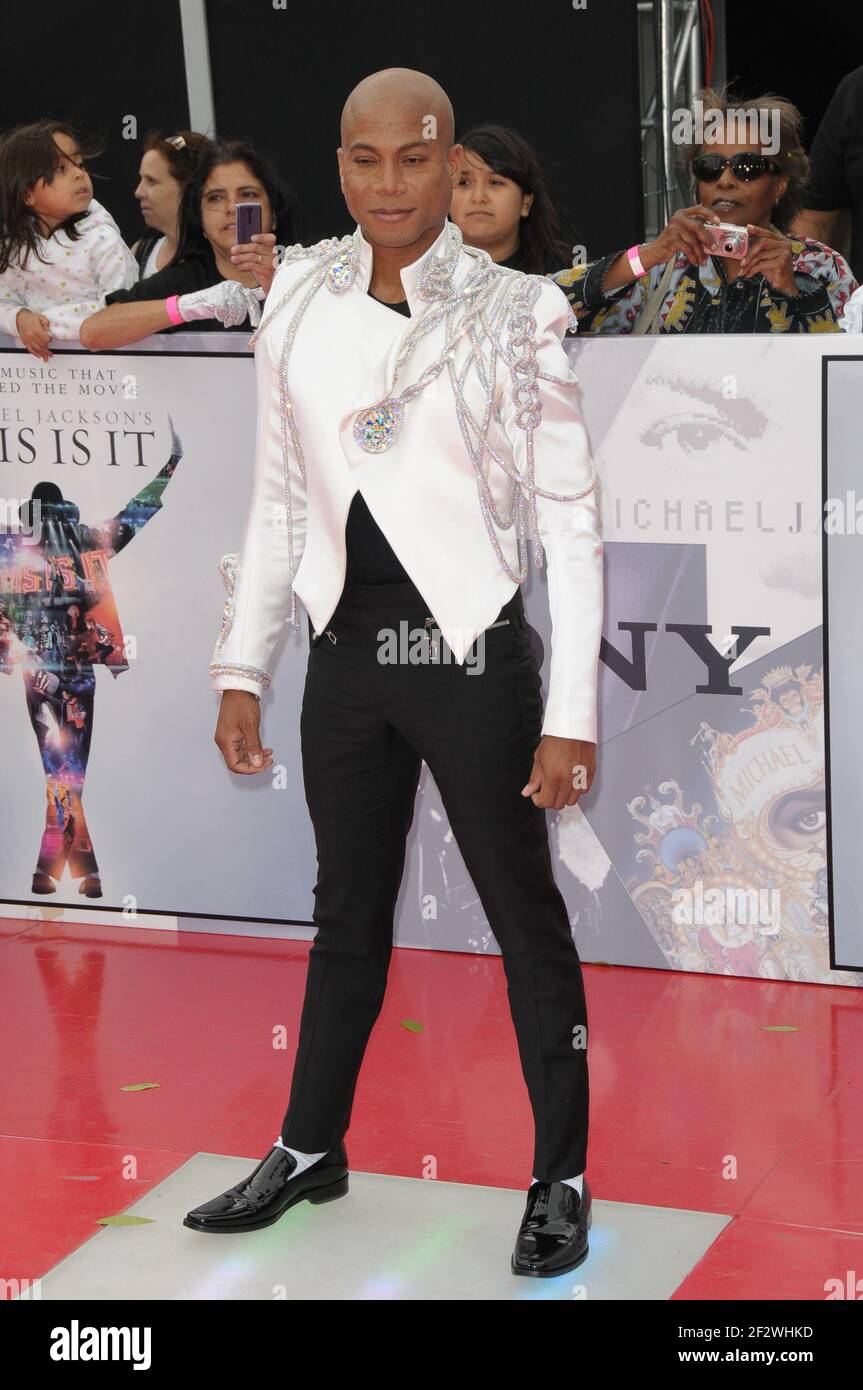 Travis Payne at Michael Jackson's THIS IS IT PREMIERE Downtown Los ...