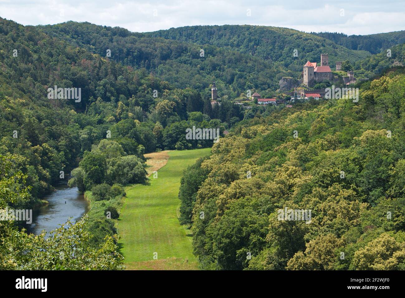 Medieval castle hardegg in hi-res stock photography and images - Alamy