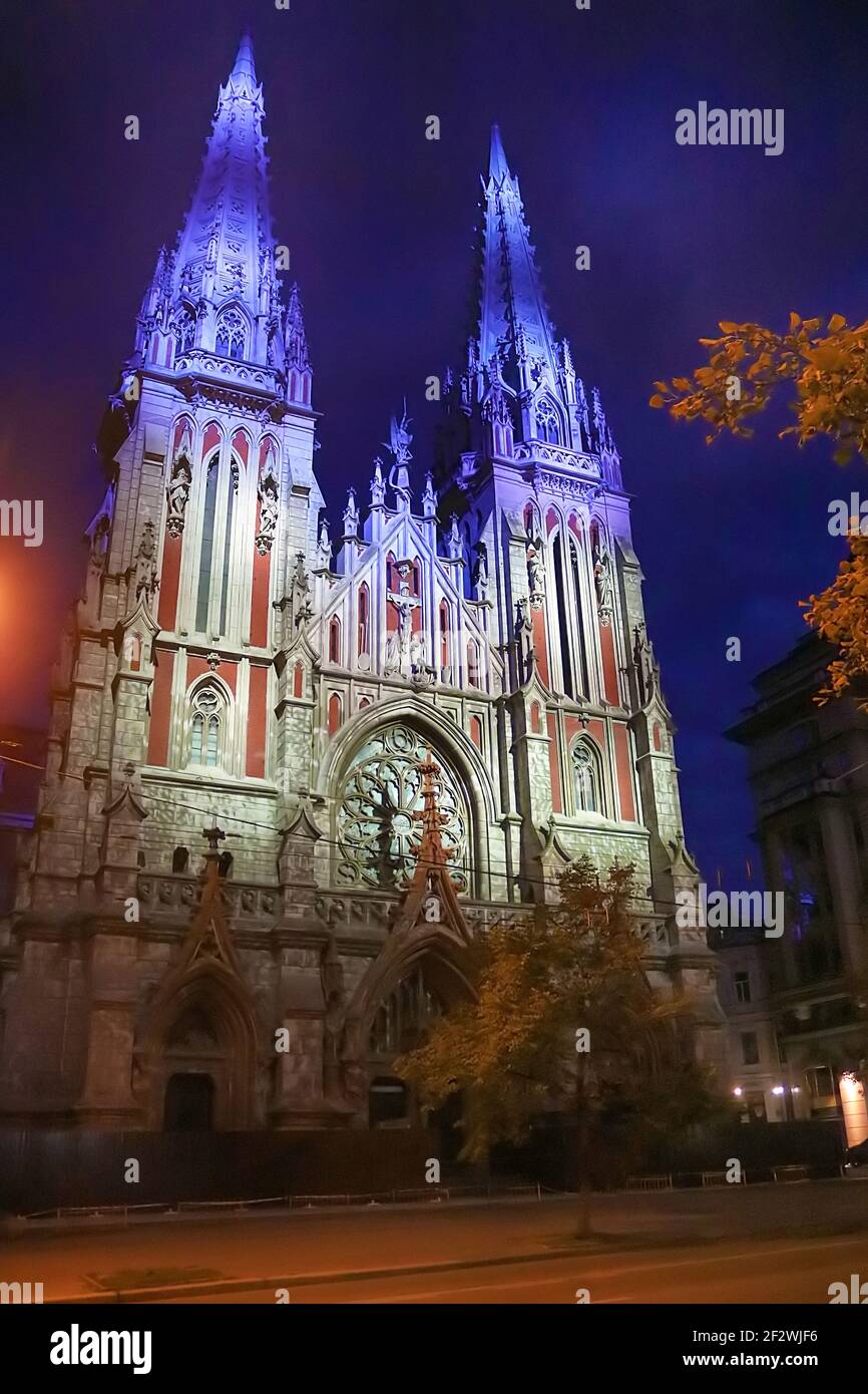 Roman catholic architecture in kyiv hi-res stock photography and images ...