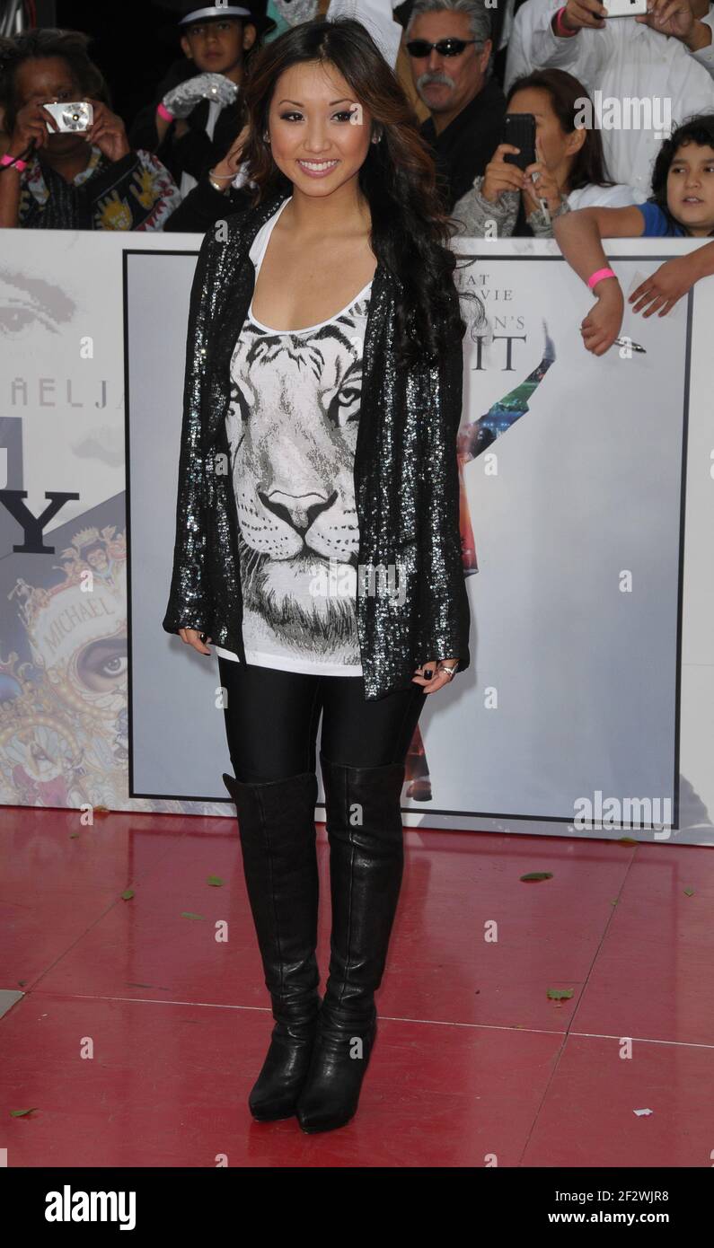 Brenda Song at Michael Jackson's THIS IS IT PREMIERE Downtown Los ...