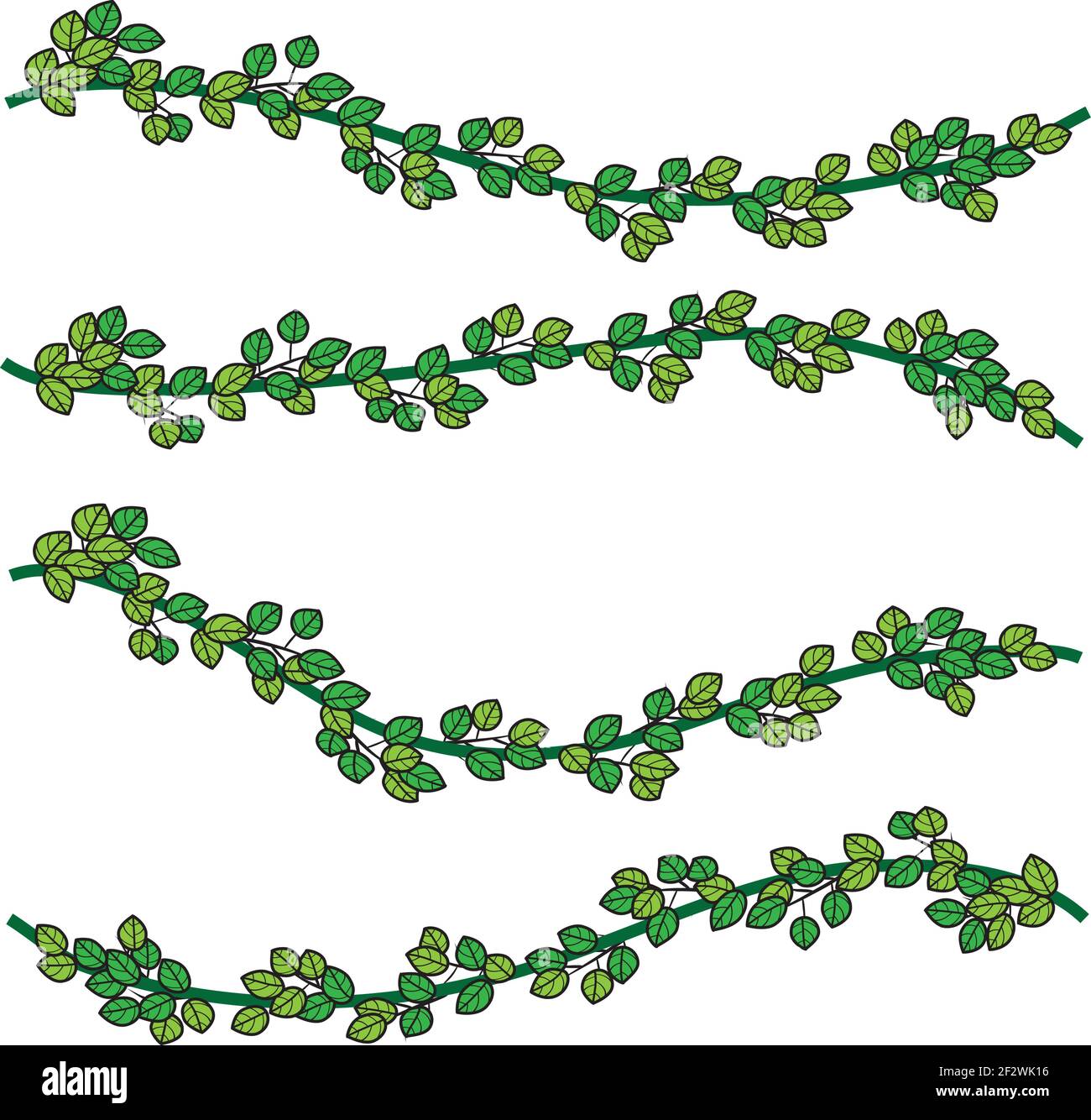 leaf design border frame card background Stock Vector Image & Art - Alamy