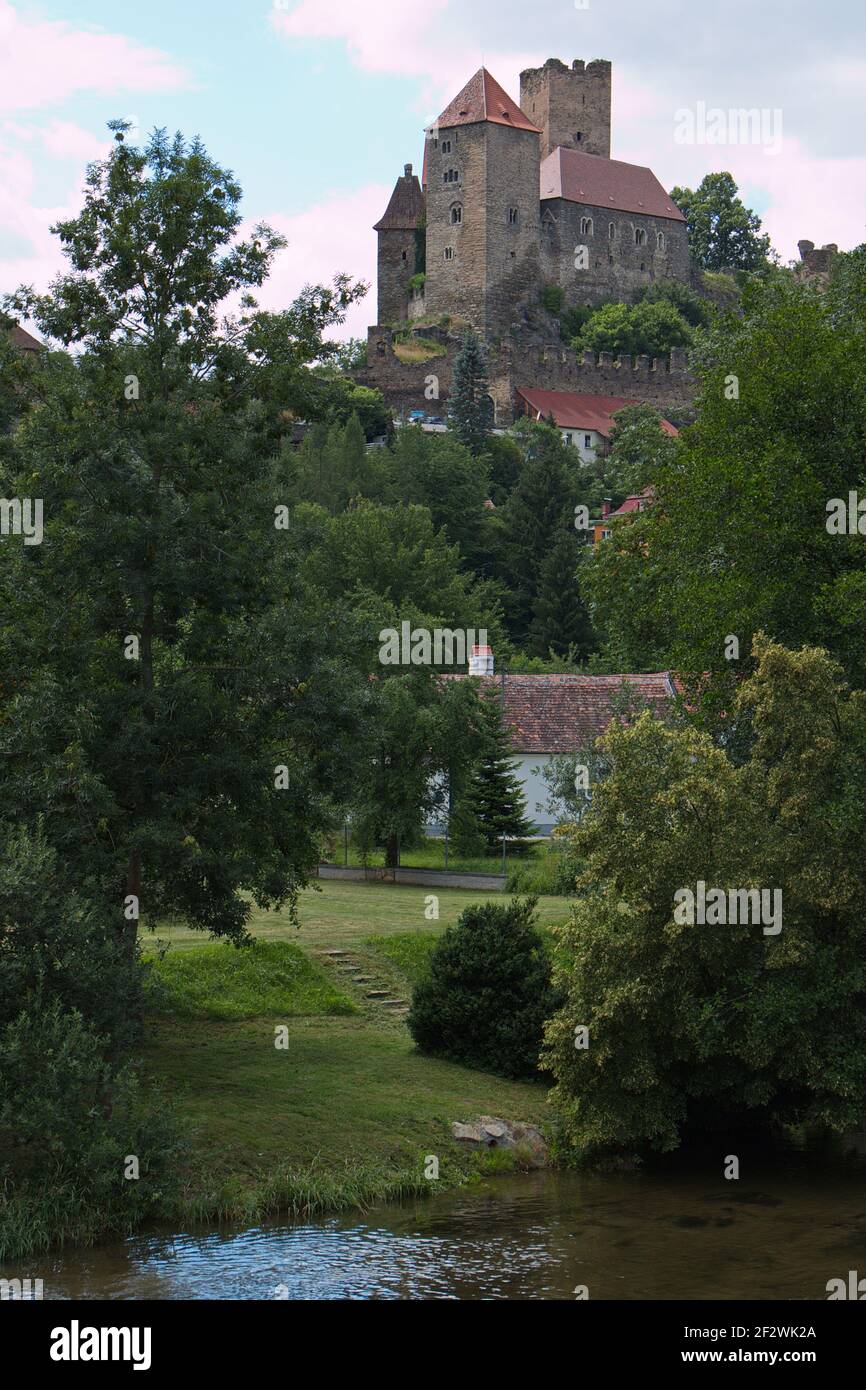 The castle of Hardegg in Lower Austria, Austria, Europe Stock Photo - Alamy