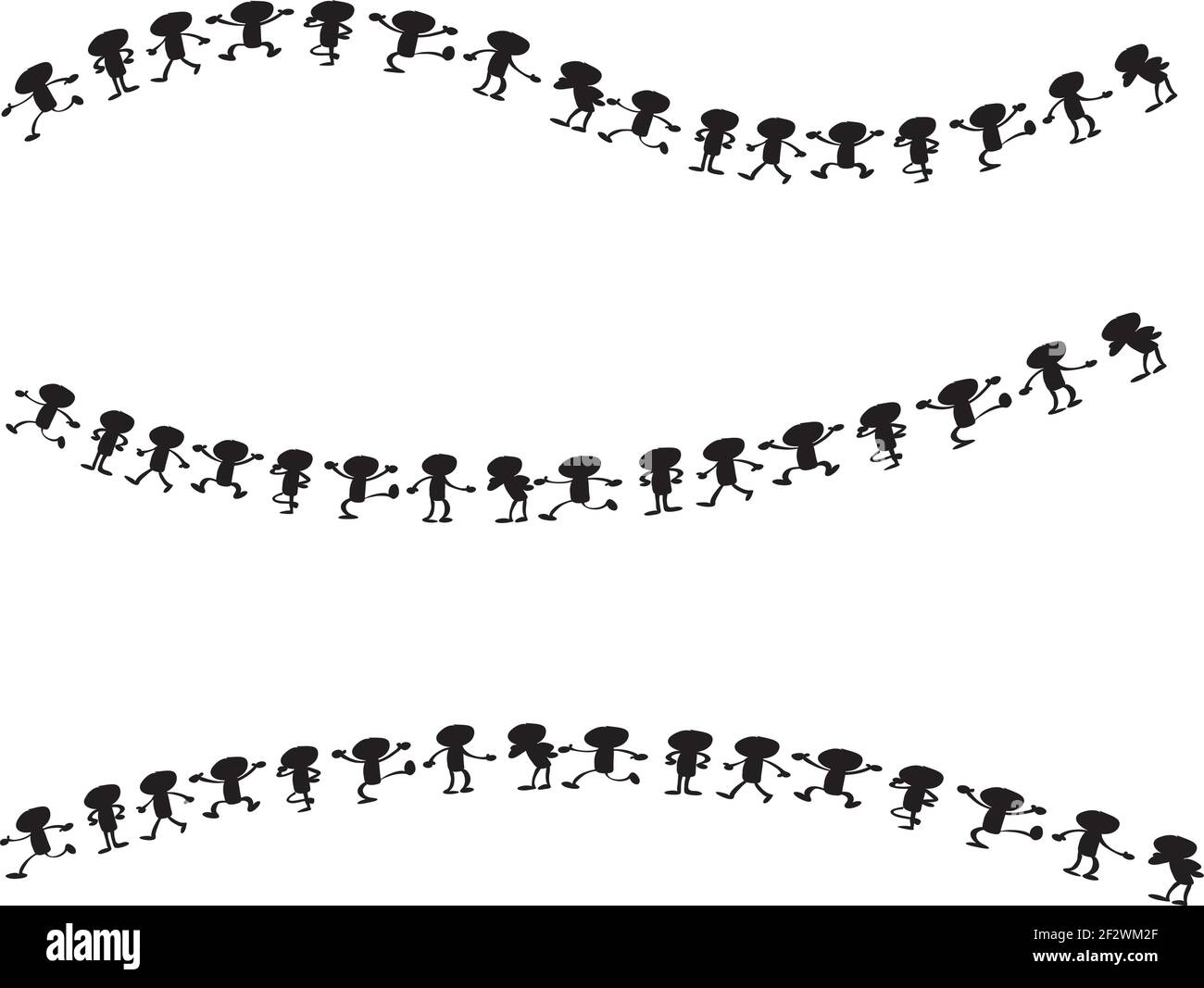 people symbol icon sign border background Stock Vector Image & Art - Alamy