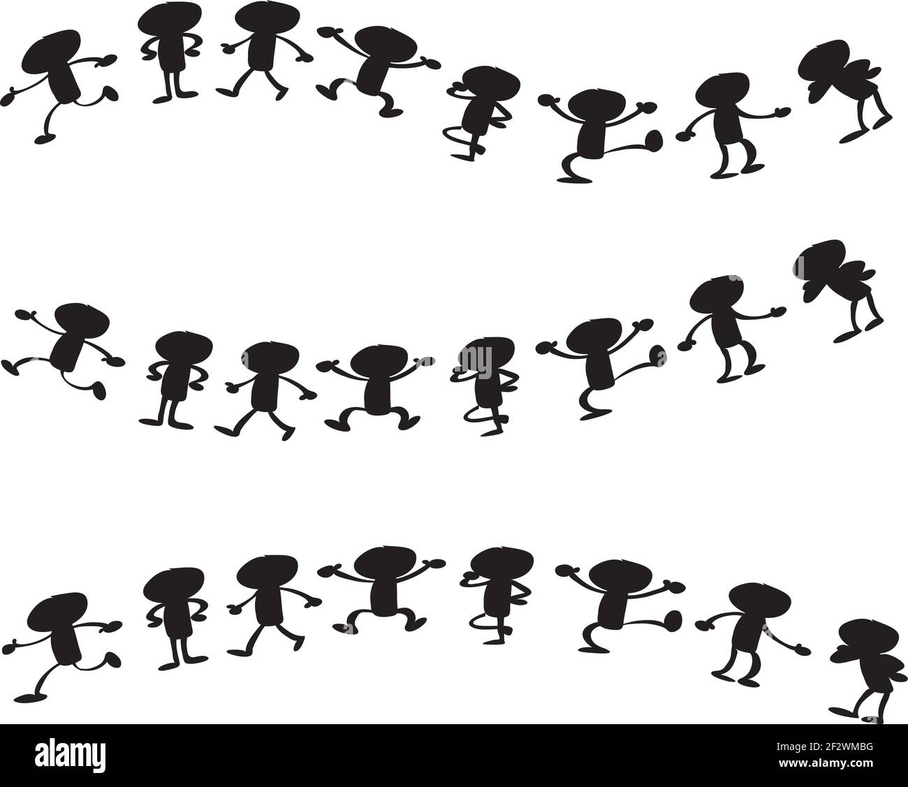 people symbol icon sign border background Stock Vector Image & Art - Alamy