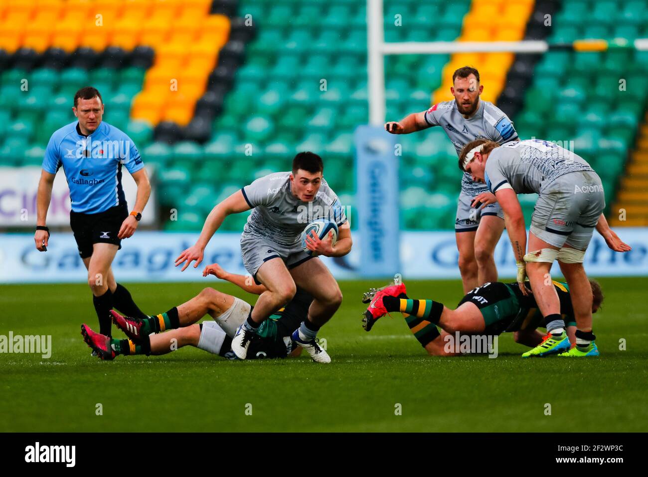 13th March 2021; Franklin's Gardens, Northampton, East Midlands ...