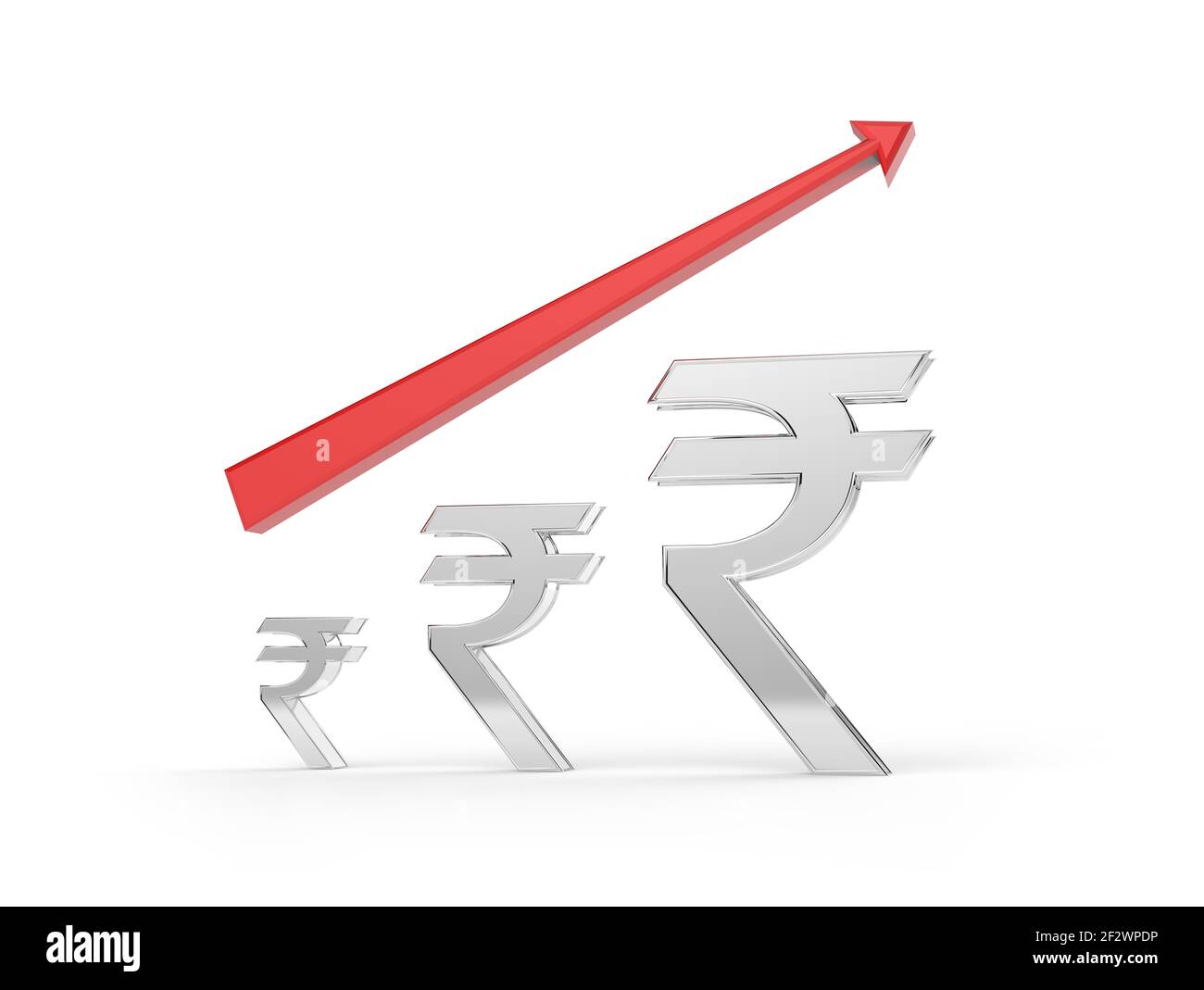 Indian rupee symbol 3d rendering hi-res stock photography and images ...