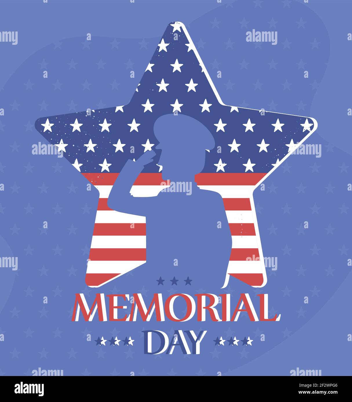 memorial day american soldier flag Stock Vector Image & Art - Alamy
