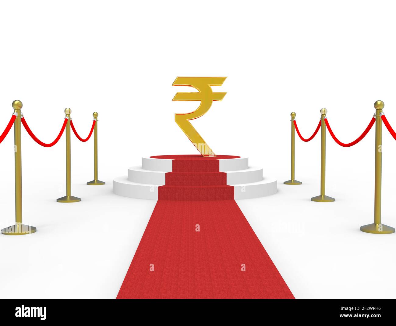 Indian Rupee Symbol 3d Rendering High Resolution Stock Photography and ...