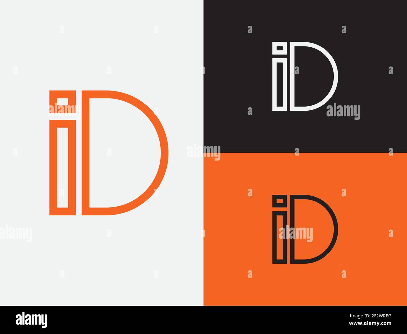 I d logo hi-res stock photography and images - Alamy