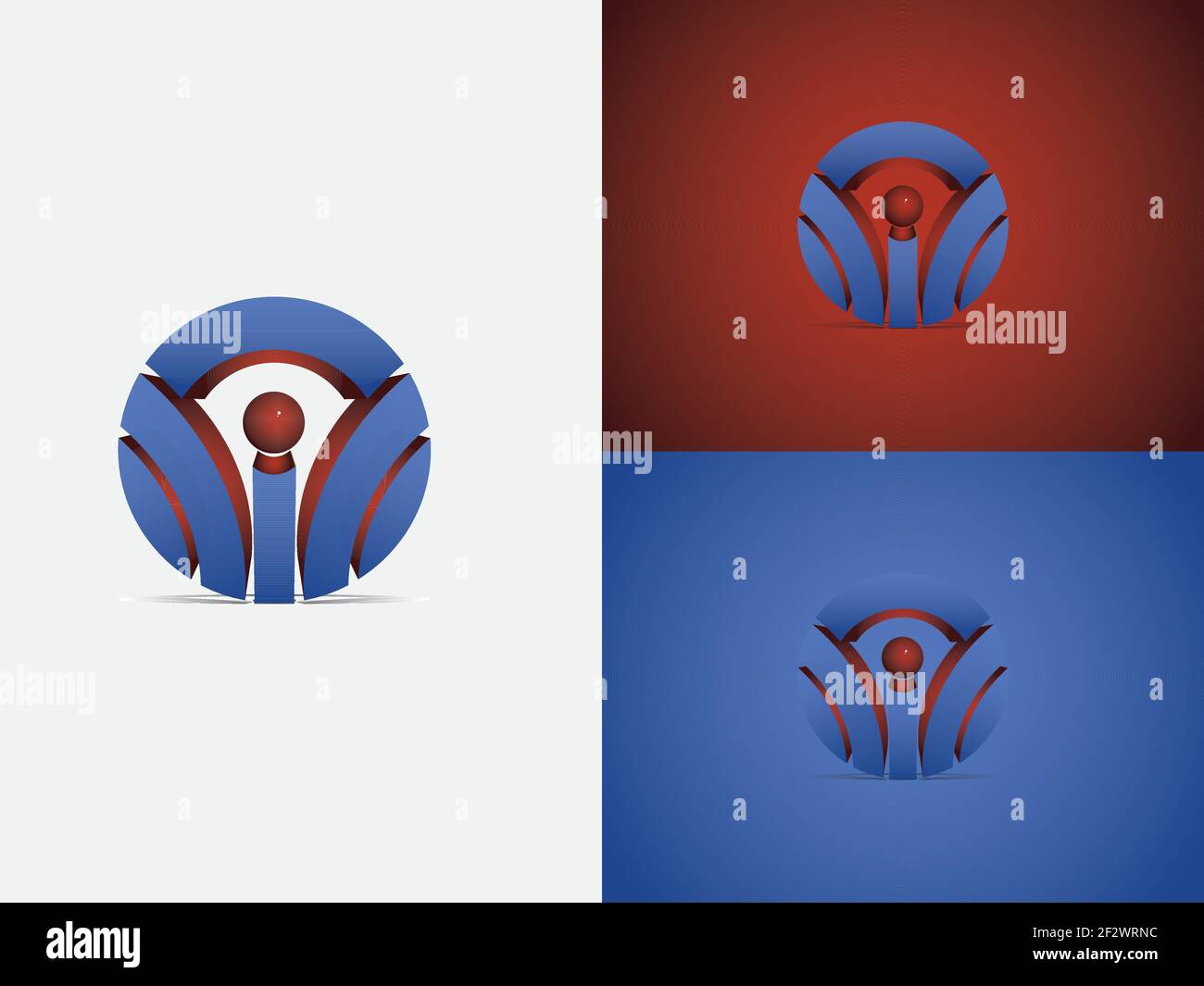 Identity logo Stock Vector Images - Alamy