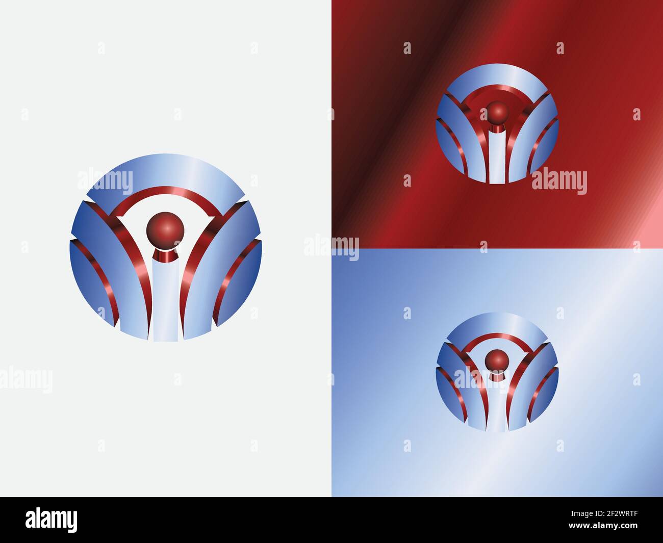 Identity logo Stock Vector Images - Alamy