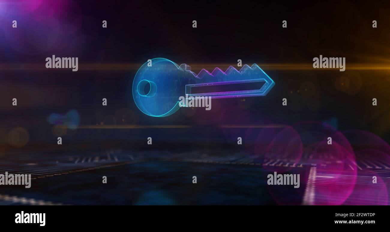 Privacy, computer password safety, data protection and encryption key ...