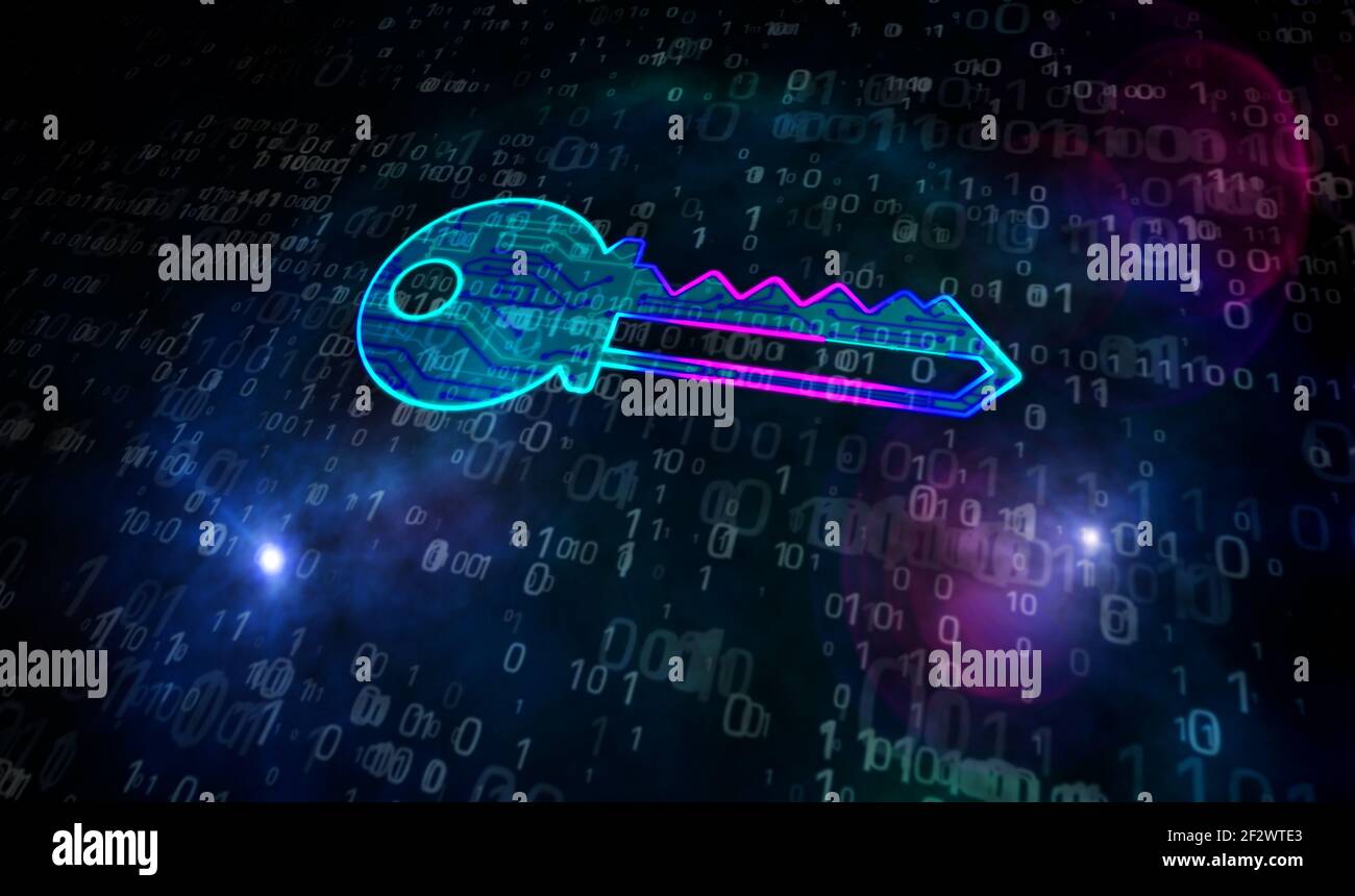 Privacy, computer password safety, data protection and encryption ...