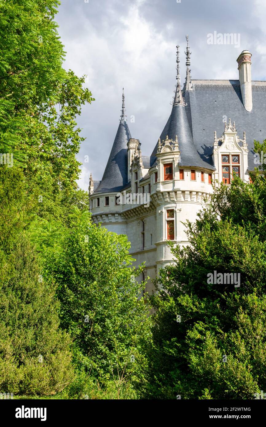 Castel of azay le rideau hi-res stock photography and images - Alamy