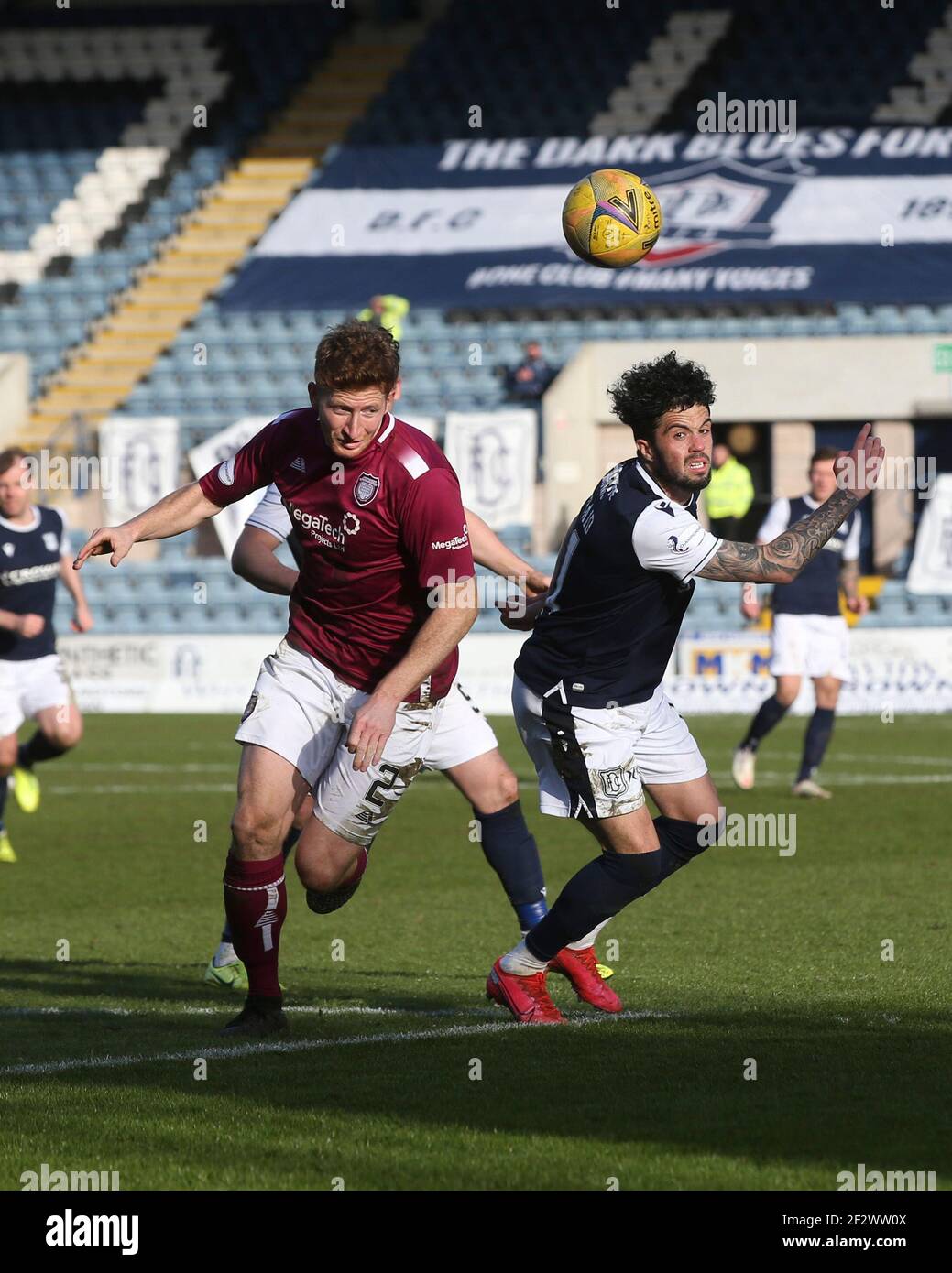 Dens Park, Dundee, UK. 13th Mar, 2021. Scottish Championship Football ...
