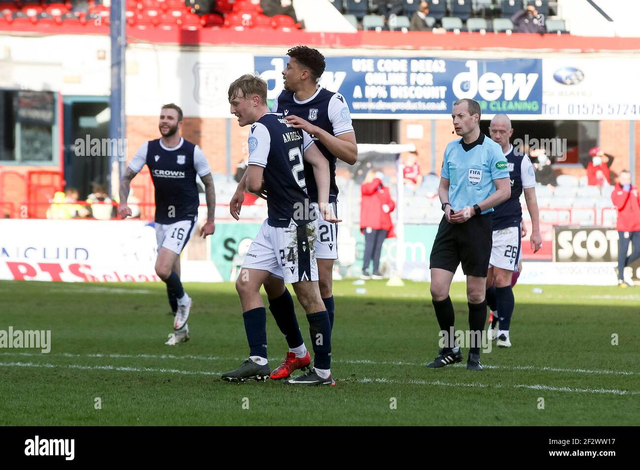 Dens Park, Dundee, UK. 13th Mar, 2021. Scottish Championship Football ...