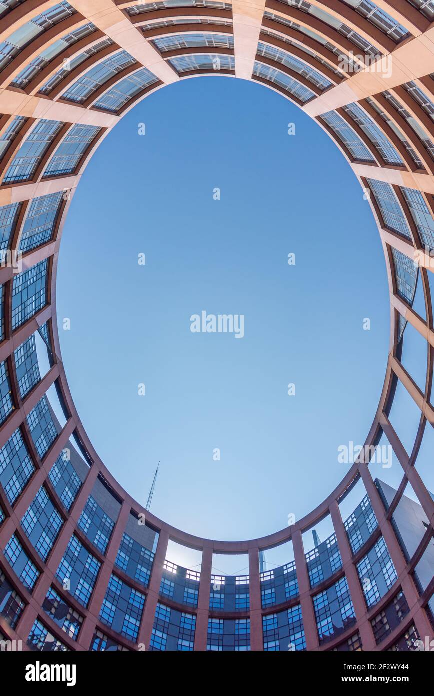 European union council atrium hi-res stock photography and images - Alamy