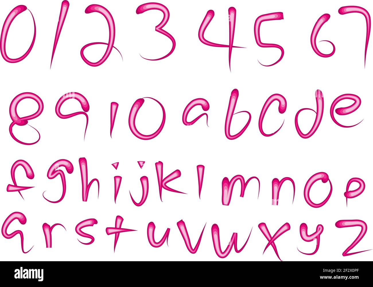 Fonts design hi-res stock photography and images - Alamy