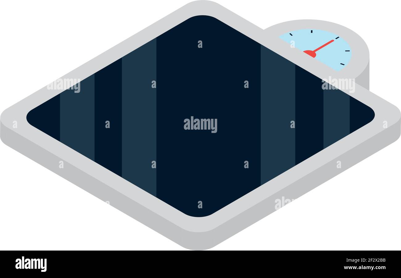 weight scale measure equipment isometric Stock Vector Image & Art - Alamy