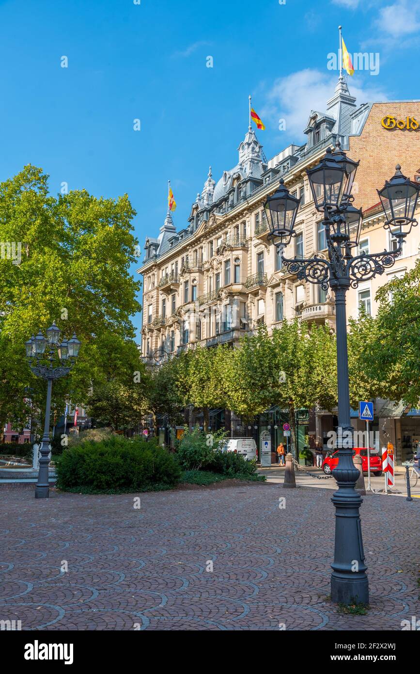 Center of spa town Baden Baden, Germany Stock Photo - Alamy