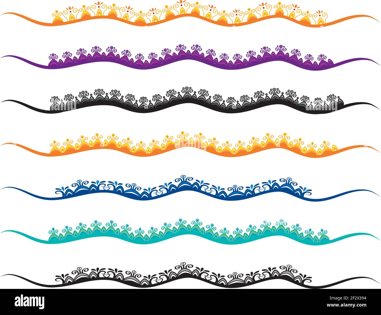 Lace design background set Stock Vector Image & Art - Alamy