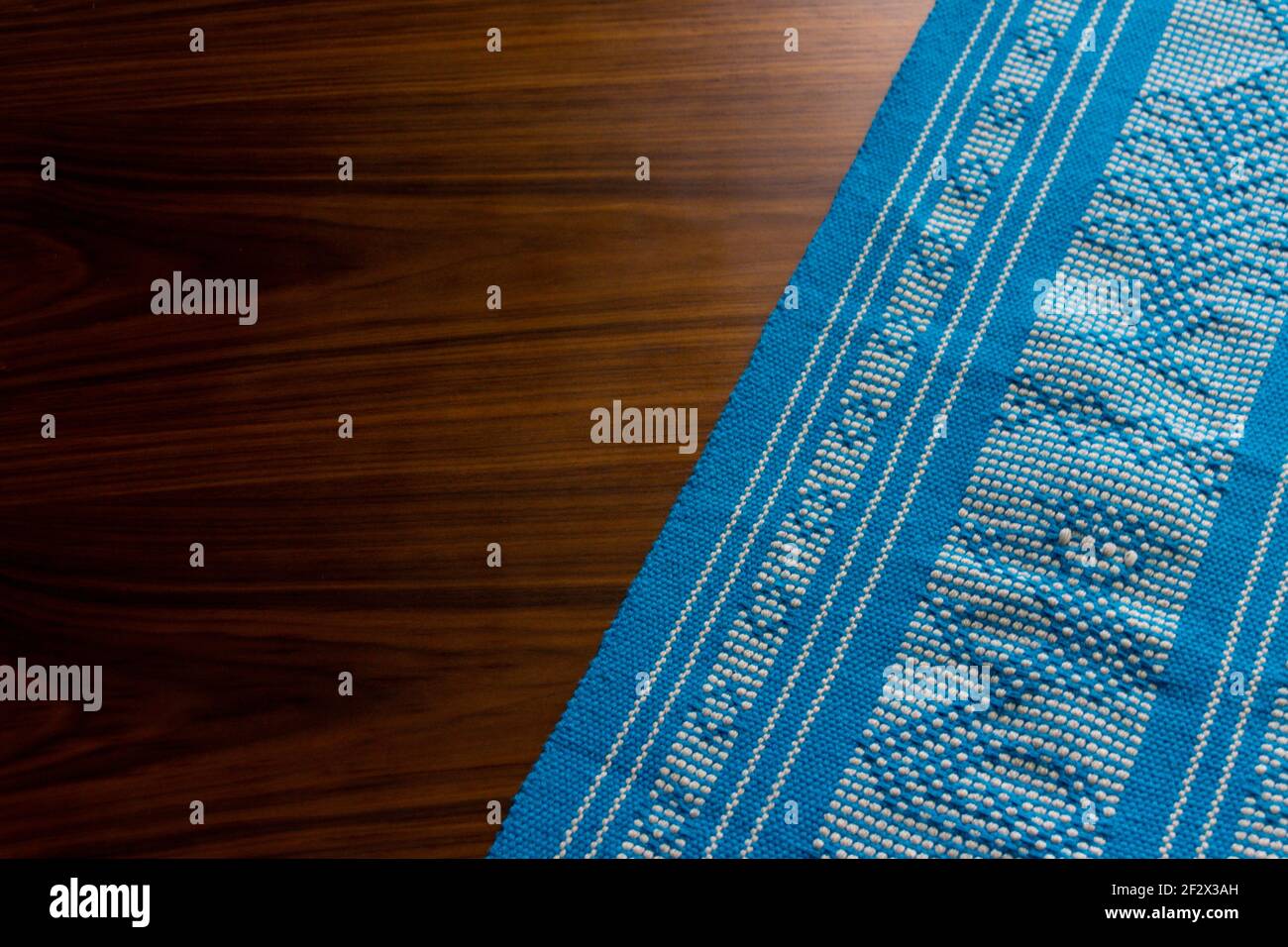 Photograph of an abstract traditional mexican textile texture or ...