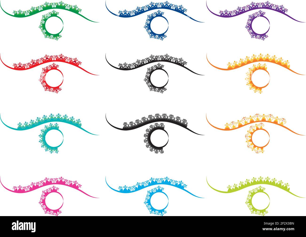 Lace design background set Stock Vector Image & Art - Alamy