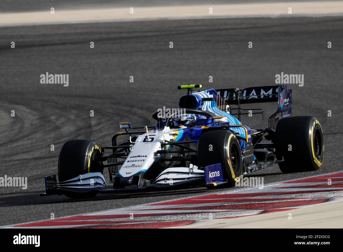 06 LATIFI Nicholas (can), Williams Racing F1 FW43B, action during the ...