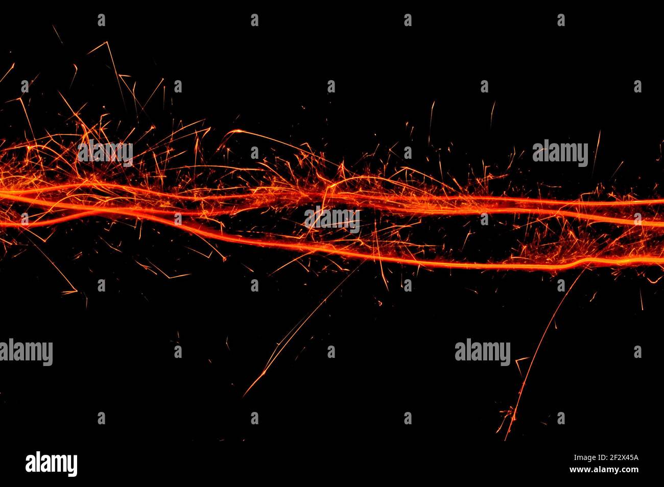 light streaks red lines Stock Photo - Alamy