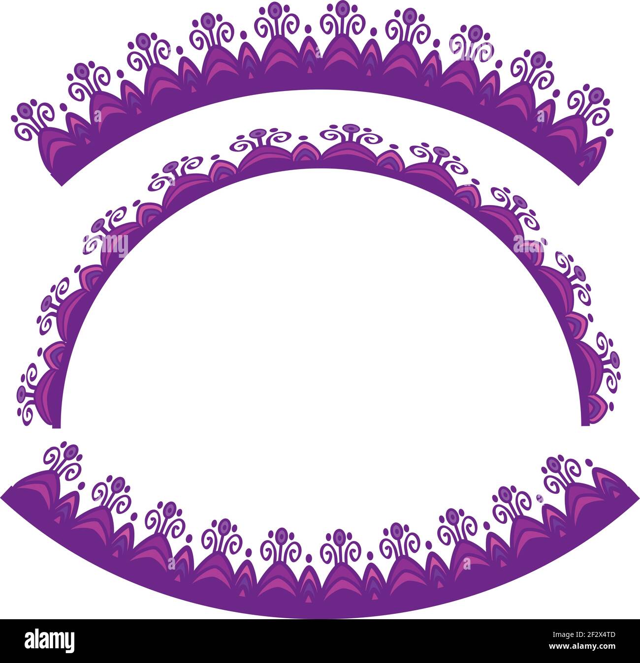 Lace frame design series Stock Vector Image & Art - Alamy