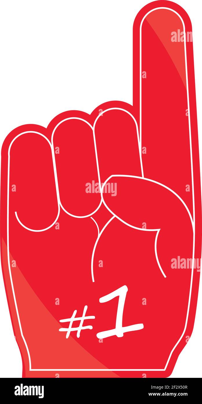 Number one fan Stock Vector Images - Alamy