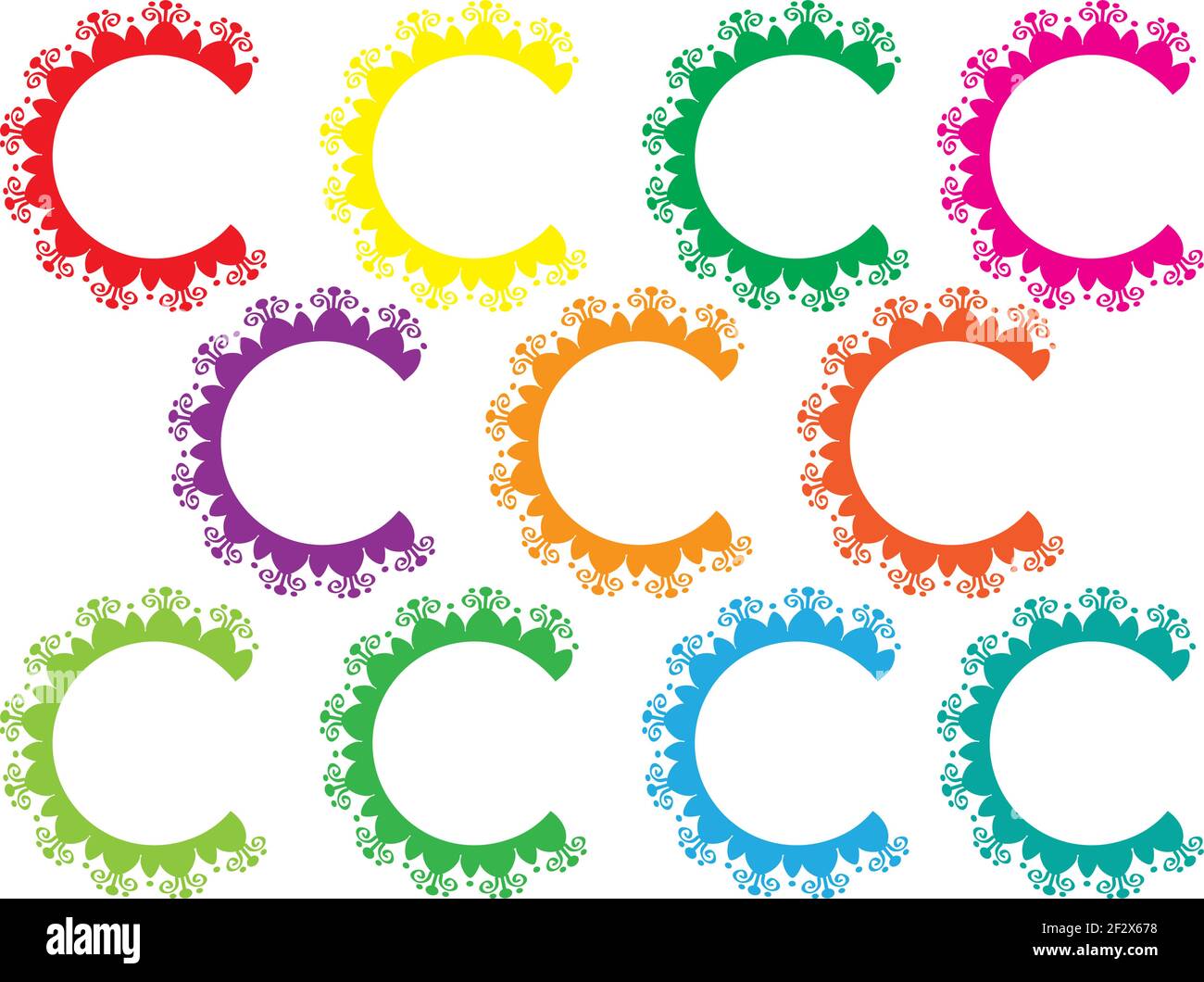 Lace design background set Stock Vector Image & Art - Alamy