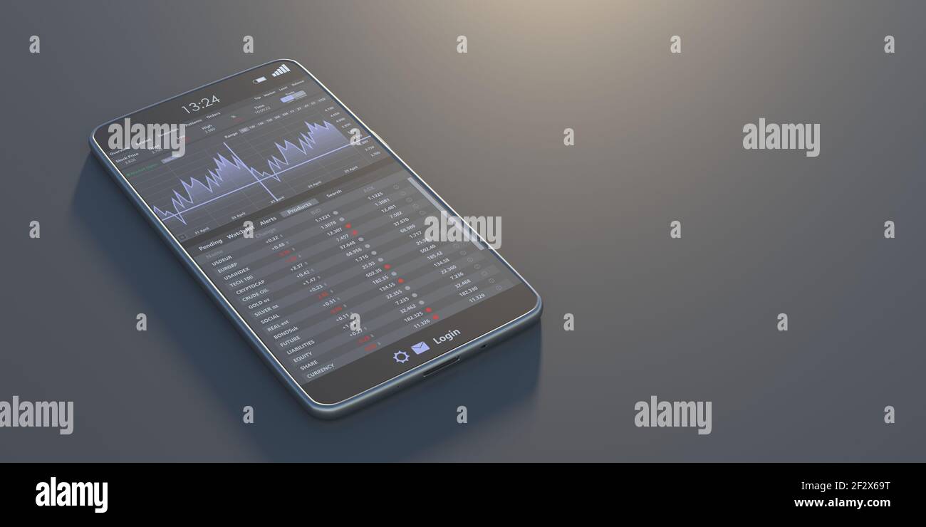 Black stock market and exchange hi-res stock photography and images - Alamy