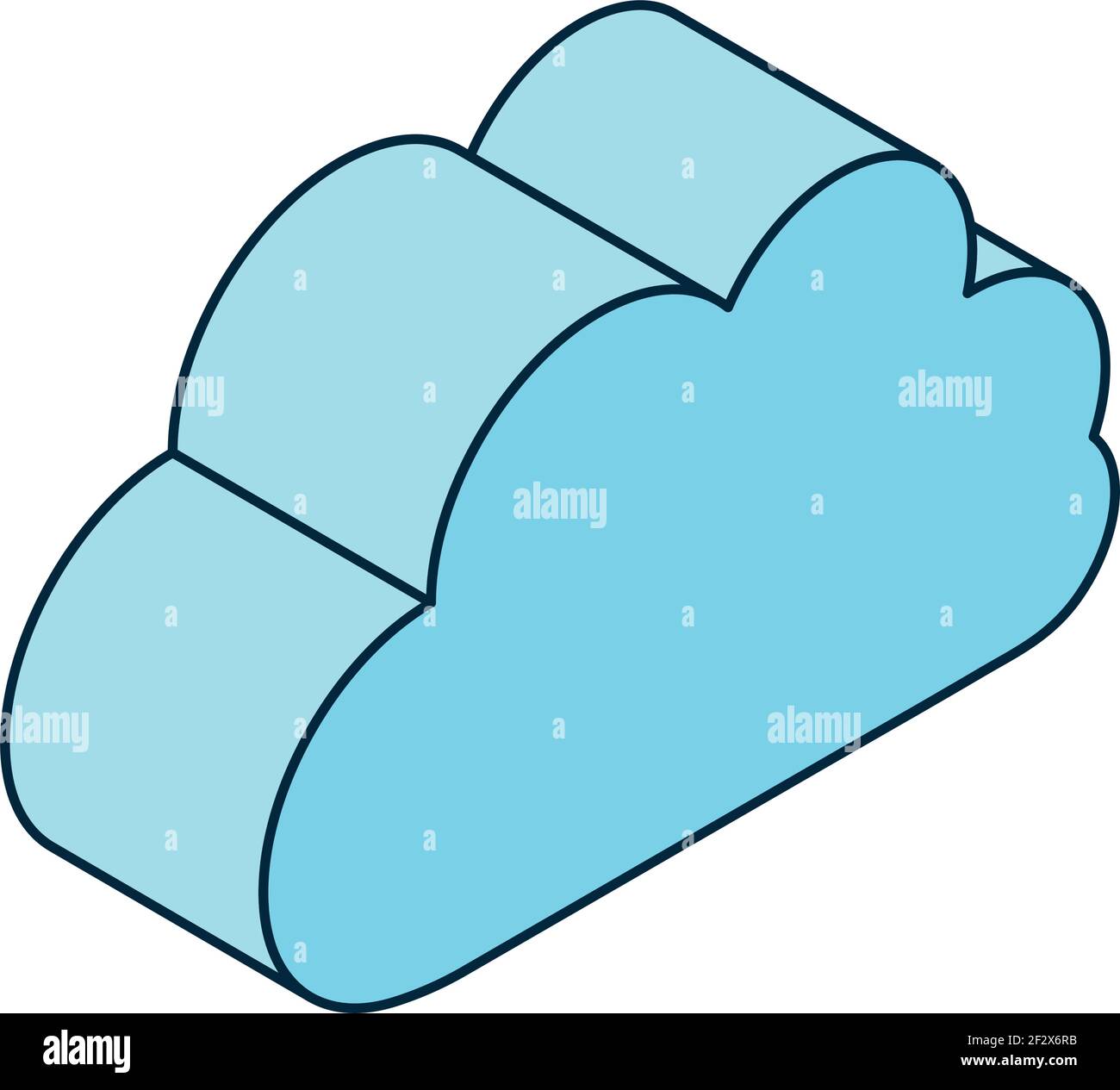 cloud storage social media isometric Stock Vector Image & Art - Alamy