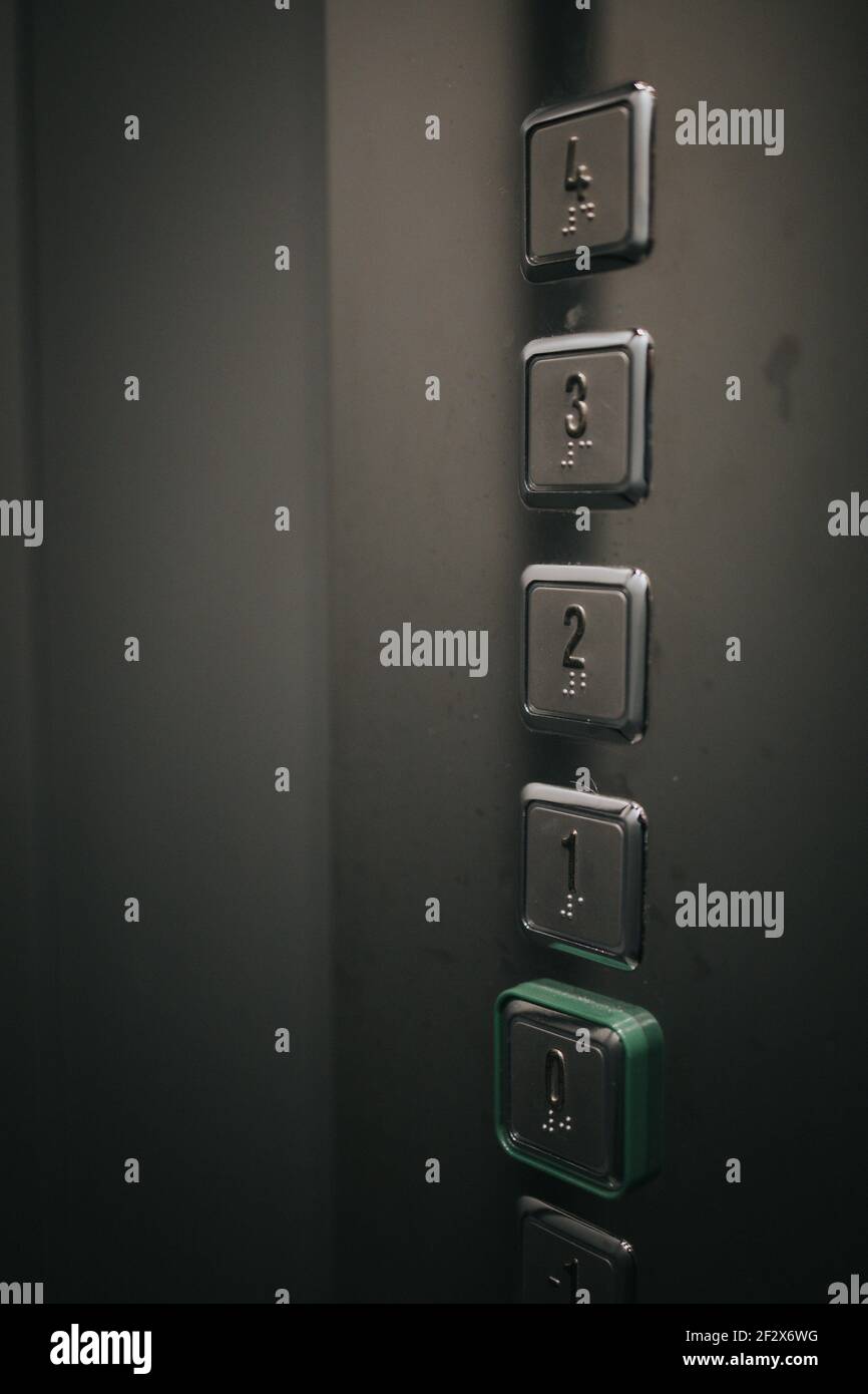 Elevator numbers hi-res stock photography and images - Alamy