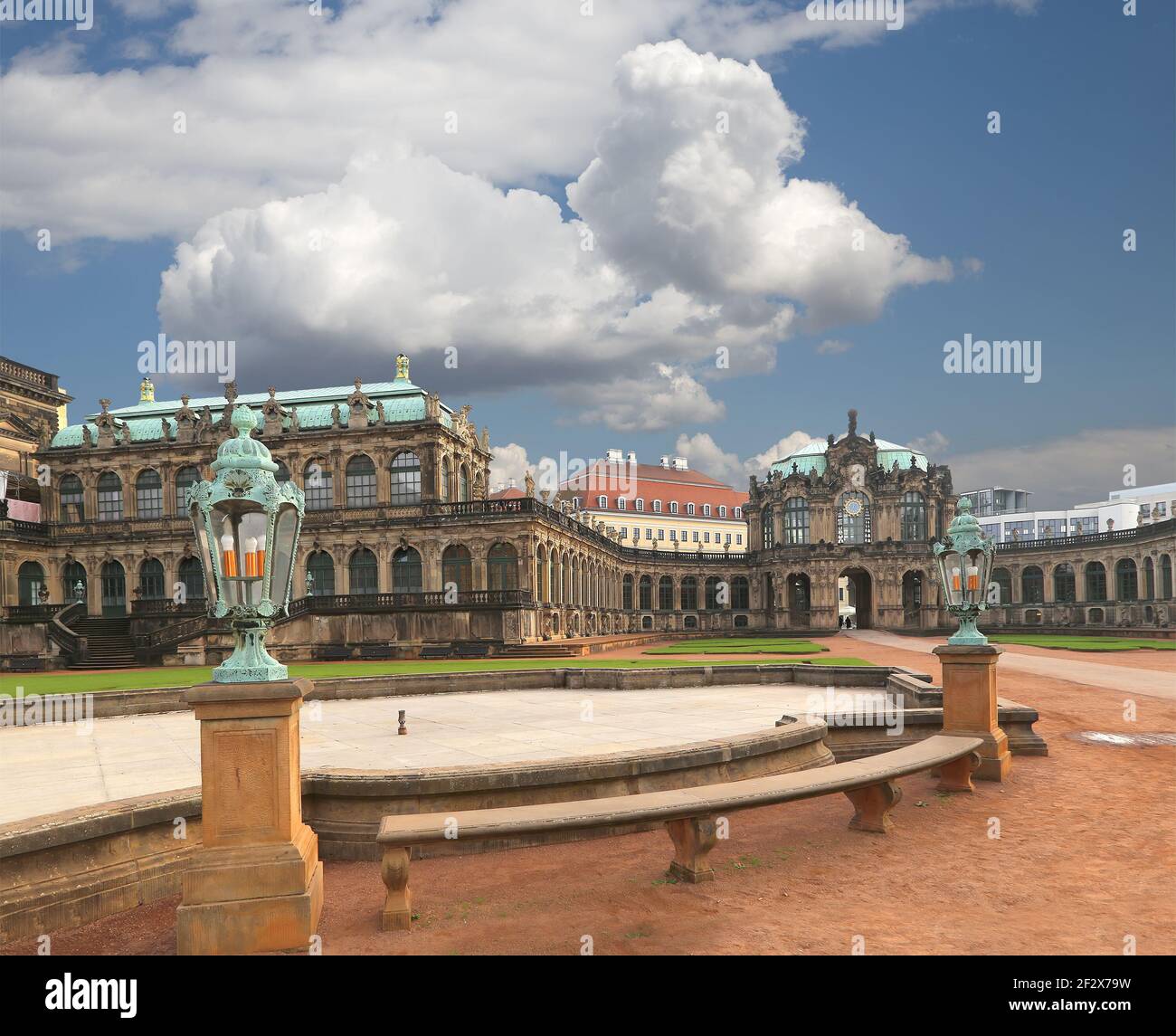 Zwinger der dresdner palace hi-res stock photography and images - Alamy