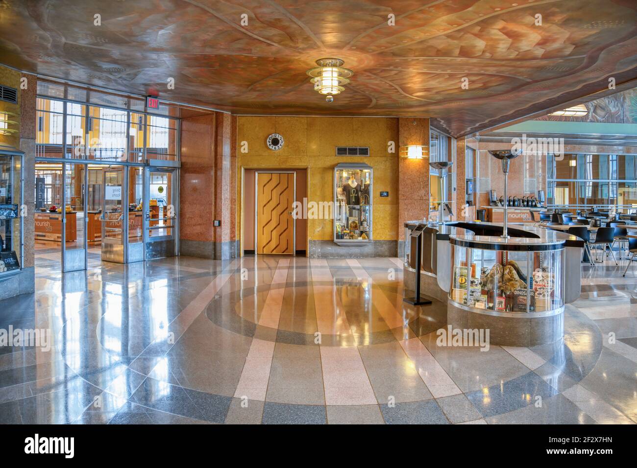 Cincinnati Union Terminal once served five railroads; the art deco ...