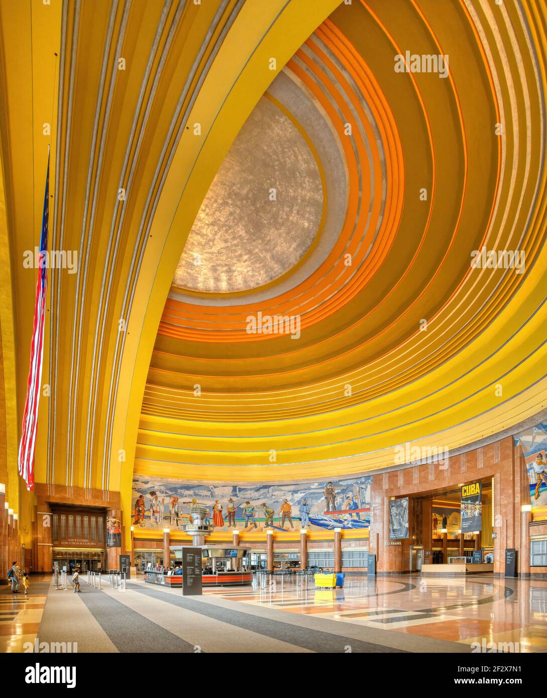 Cincinnati Union Terminal once served five railroads; the art deco ...