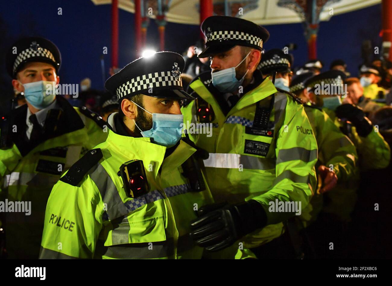 Sarah everard vigil police clapham hi-res stock photography and images ...
