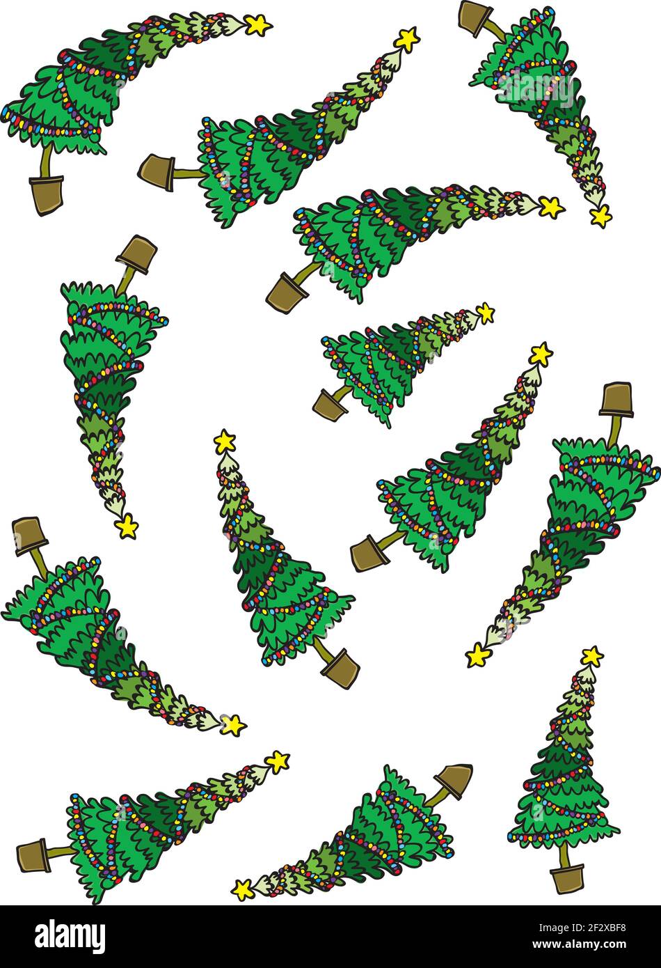 Christmas tree background Stock Vector Image & Art - Alamy